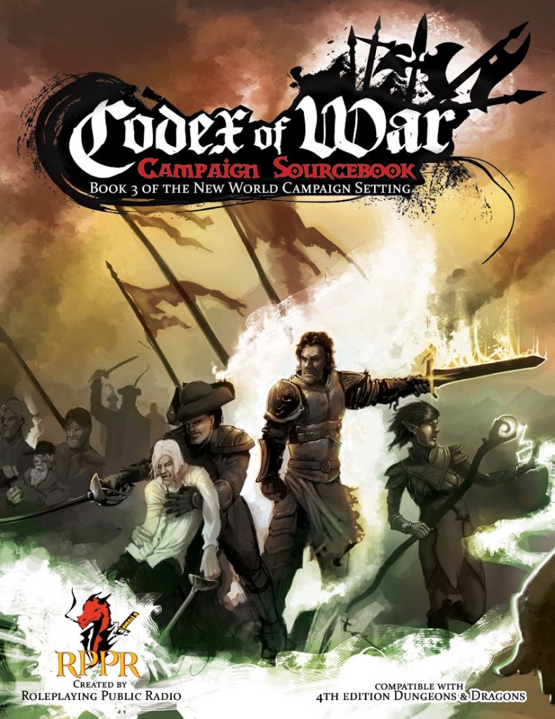 Codex of War – A New World Campaign Sourcebook – Role Playing Public Radio
